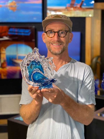 Glass Art by David Wight | Ocean Blue Galleries St. Petersburg