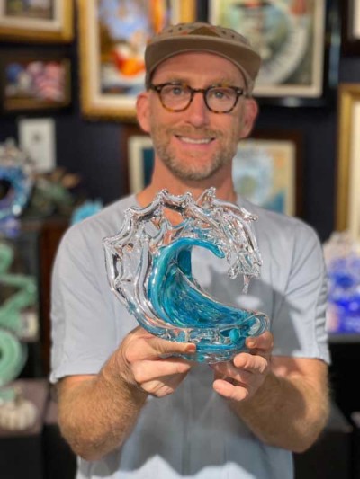 Glass Art by David Wight | Ocean Blue Galleries St. Petersburg